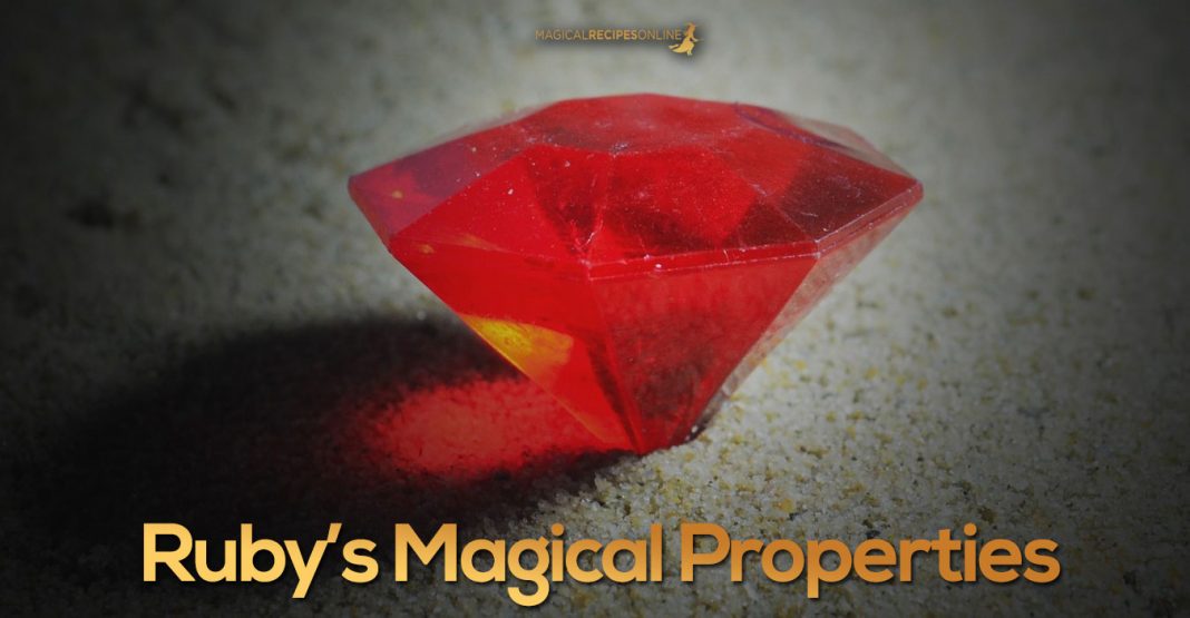 Ruby and its magical Properties. The King of Gems - Magical Recipes Online