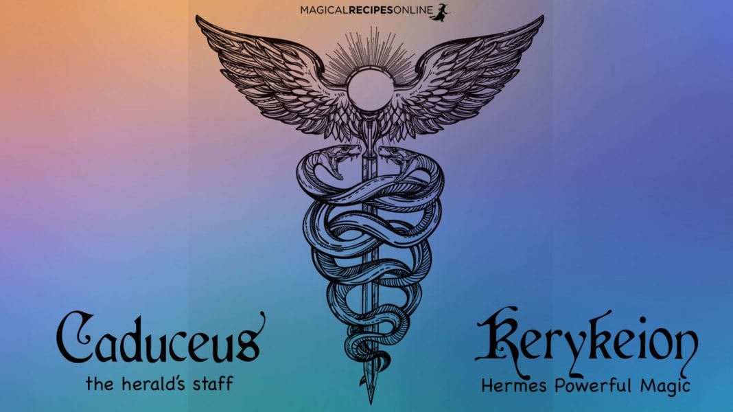 Kerykeion / Caduceus, the magic Staff of Hermes / Mercury - Magical ...