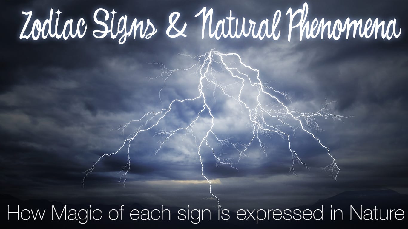 Zodiac Signs & Natural Phenomena - Magical Recipes Online