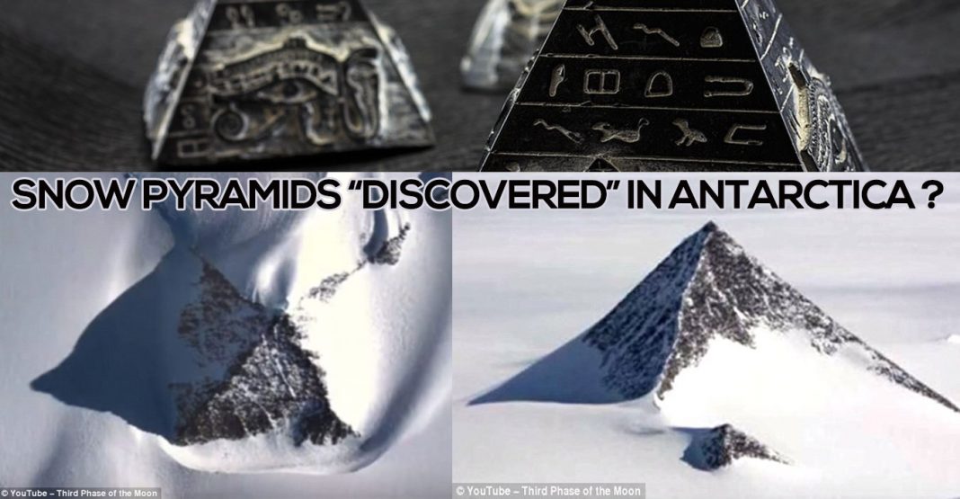 Snow pyramid "discovered" in Antarctica - Magical Recipes Online