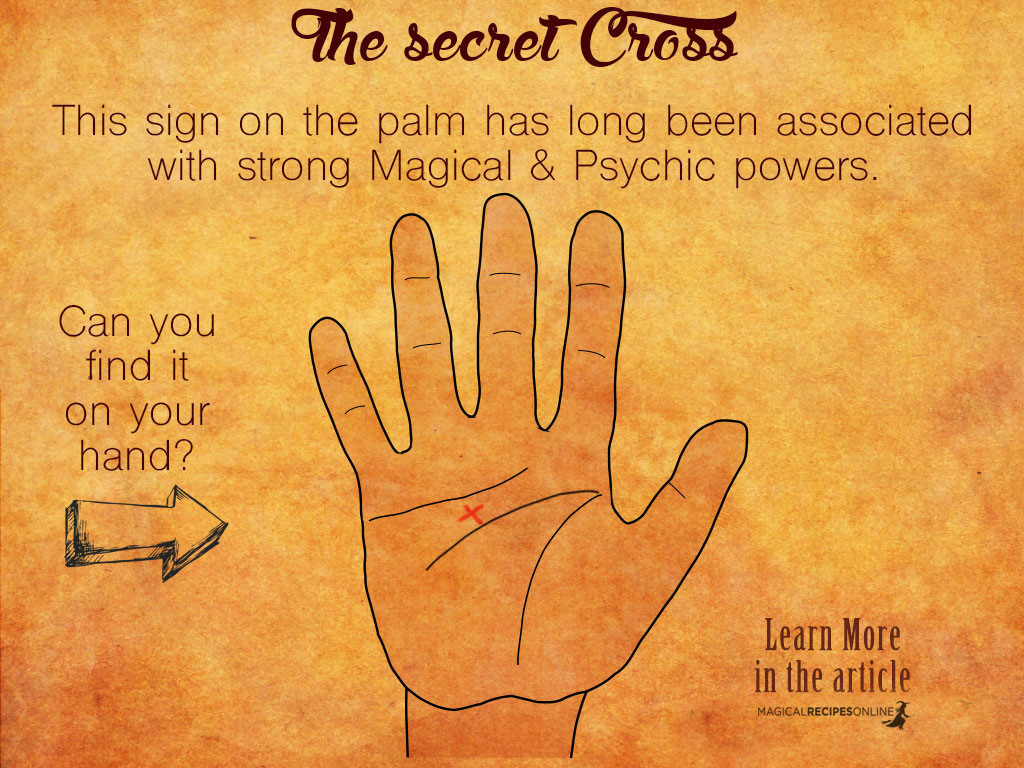 5 Palm Signs when you're born a Witch - Magical Recipes Online