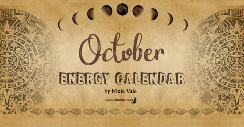 October Energy Calendar - Magical Recipes Online