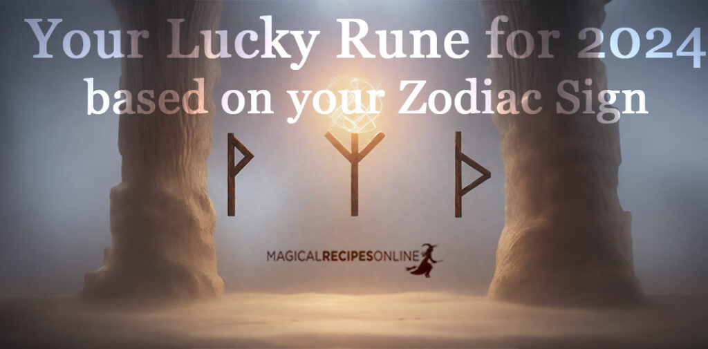 Your Lucky Rune for 2024 - based on your Zodiac Sign - Magical Recipes ...
