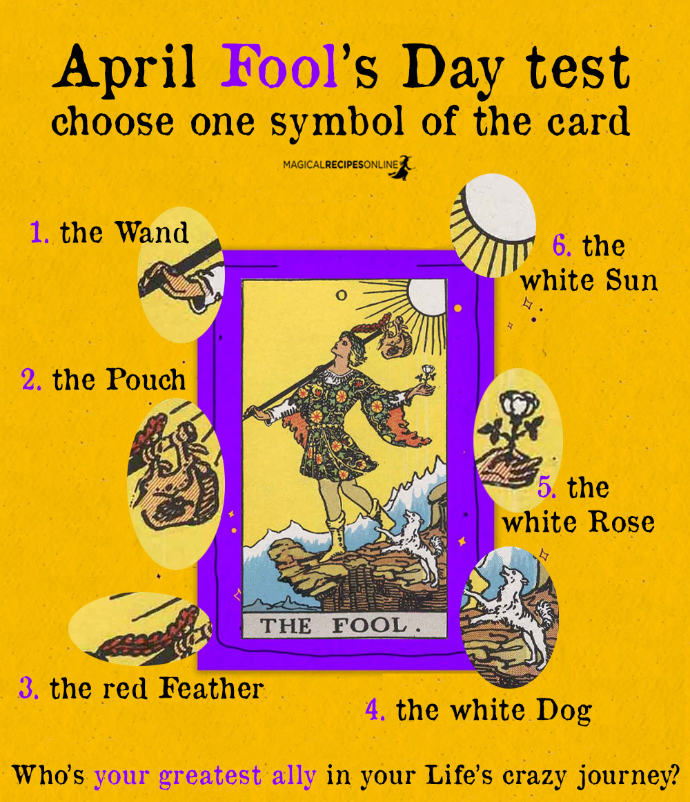 The Fool's Journey test: Symbols of Support and Guidance - Magical ...